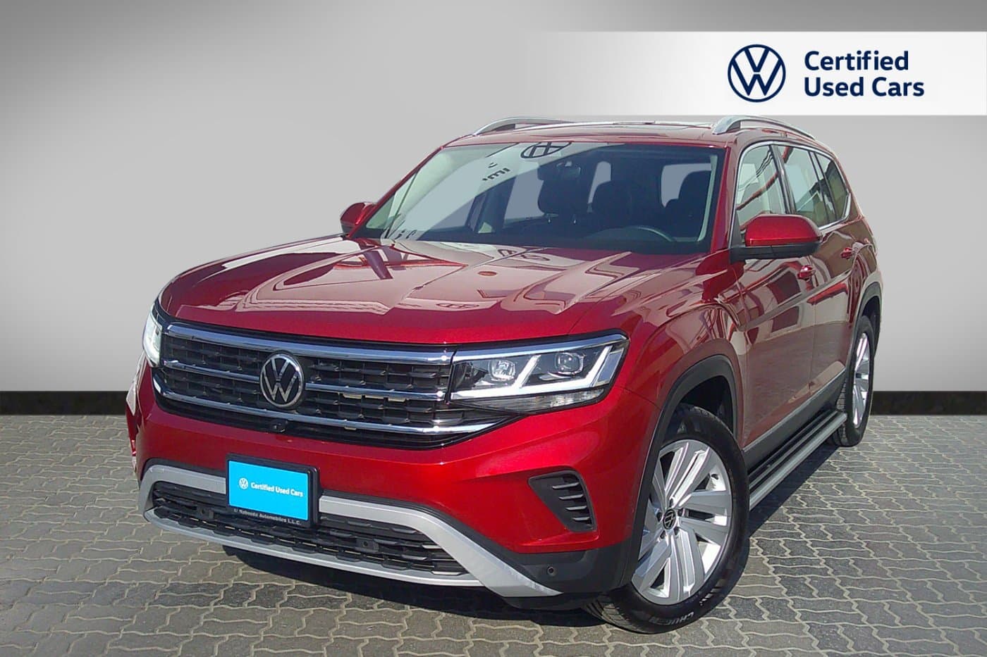 Volkswagen Teramont 2021 | Red | Volkswagen Certified | Dubai