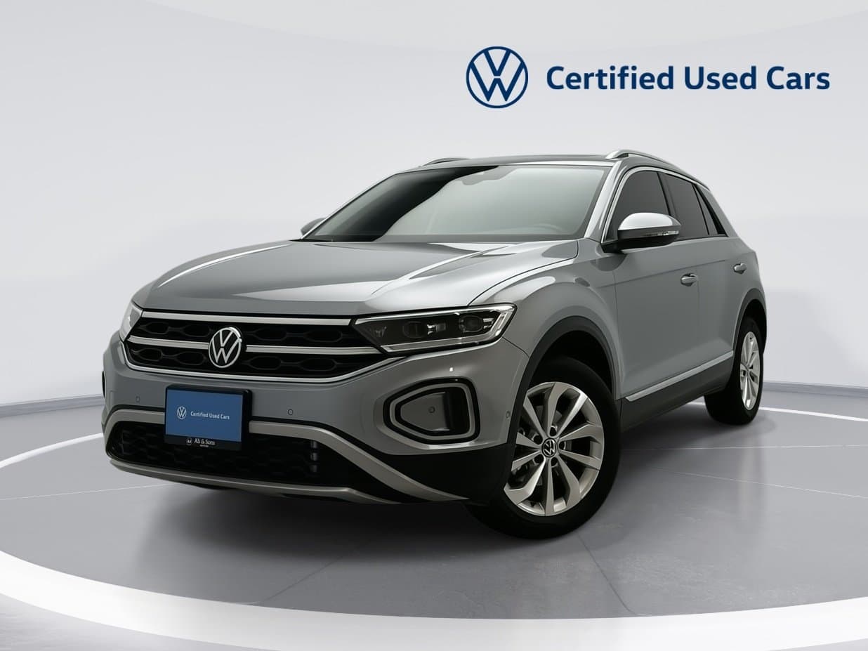 Volkswagen T-Roc 2024 | Silver | Volkswagen Certified | Abu Dhabi